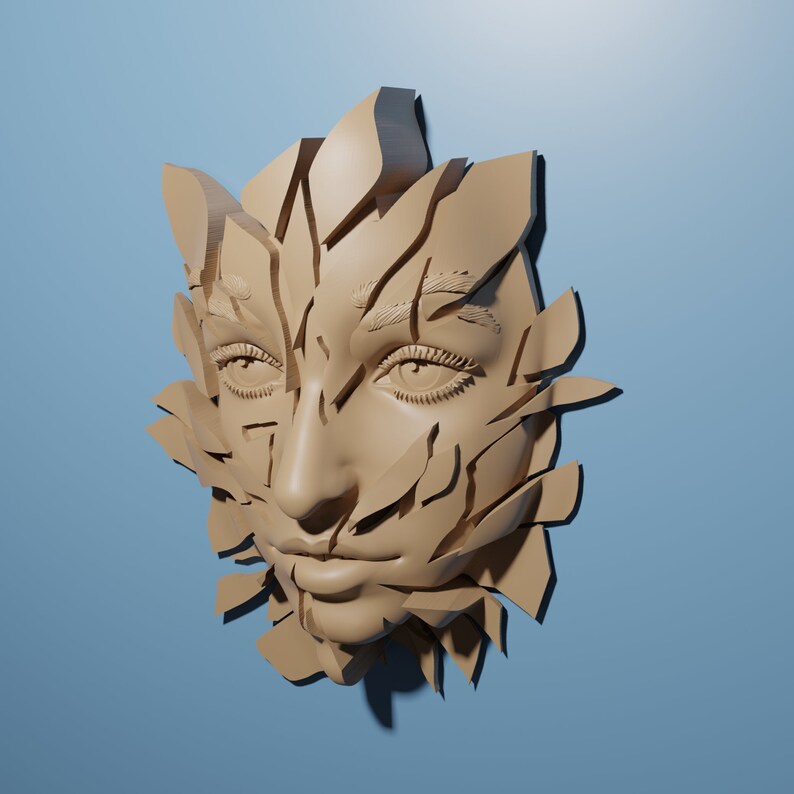 Carving & Whittling Sparta Helmet Digital Military STL 3D Model cnc ...