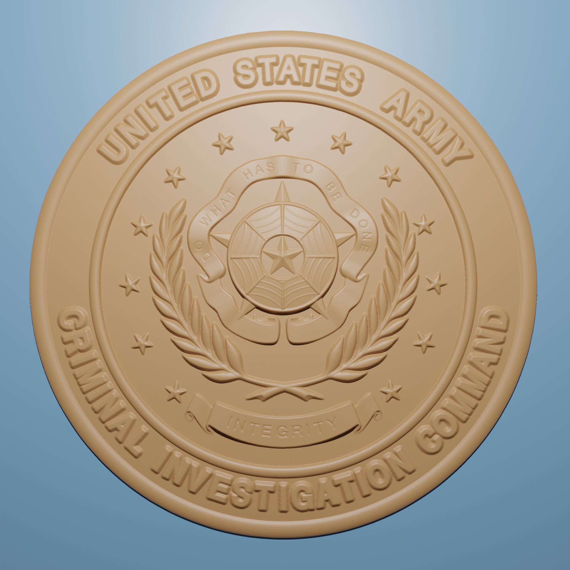 Usa Army Logo STL 3D Model cnc Router File Carving dxf Artcam | Etsy