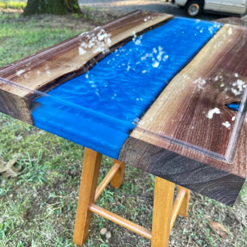 Cedar Epoxy Table - Etsy