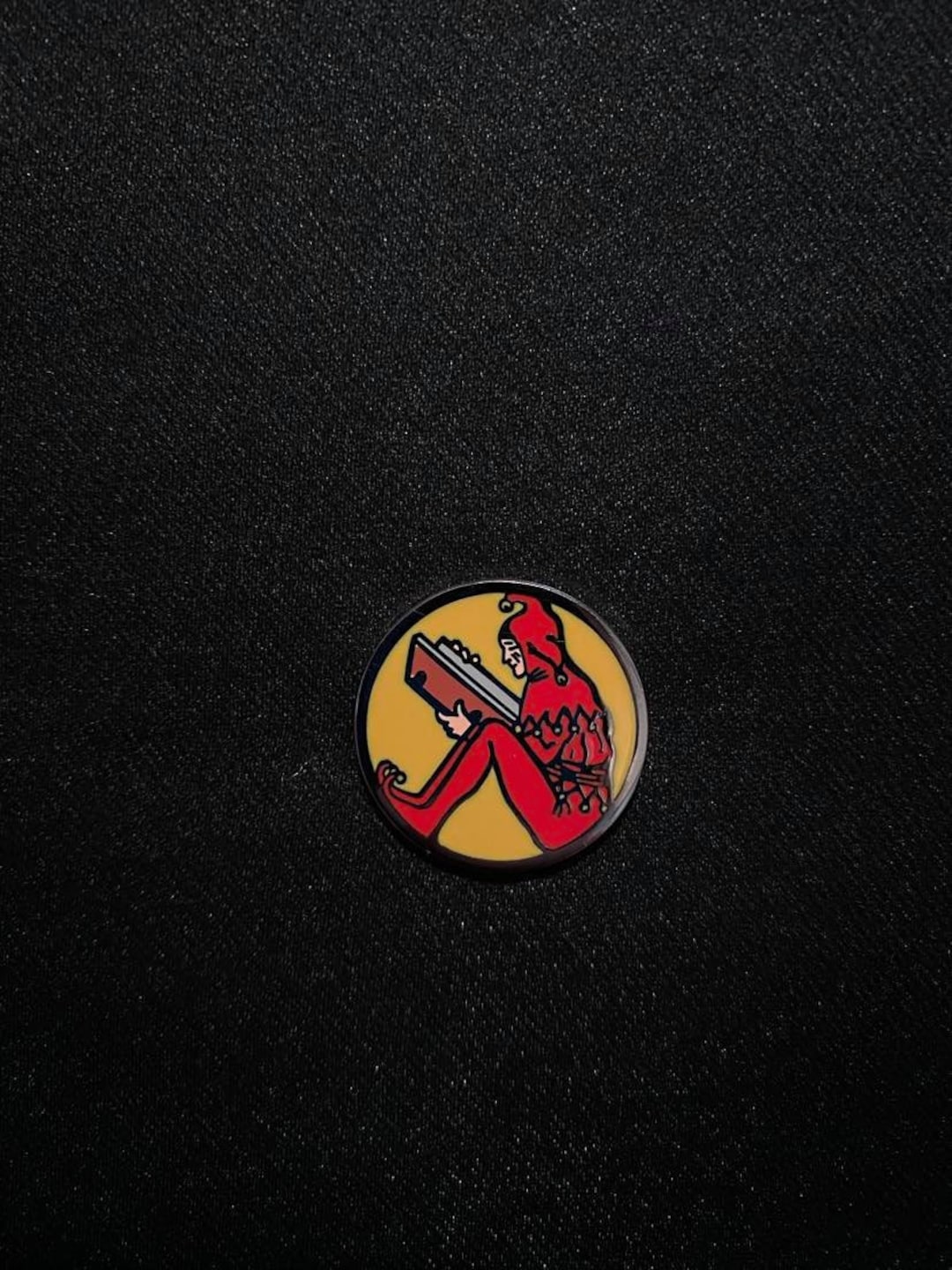 Reading Jester Pin - Etsy