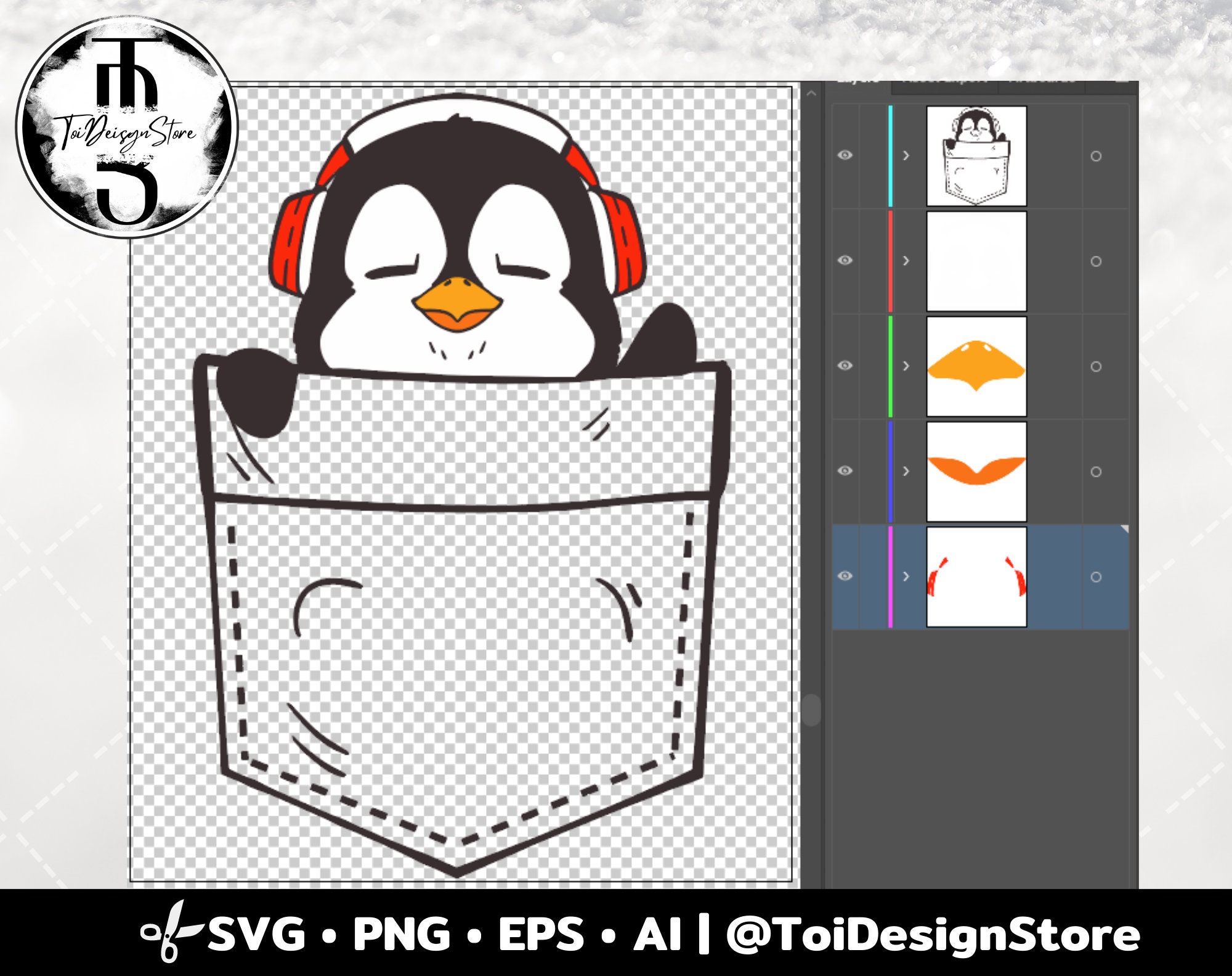 Cute Pocket Animals Bundle SVG Files for Cutting Out Shapes With Cut ...