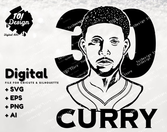 Stephen Curry SVG SVG for Cricut Curry 30 - Etsy Canada