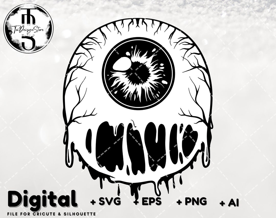 Halloween Monster Eyeballs SVG - Spooky DIY Crafts | Creepy Monster ...