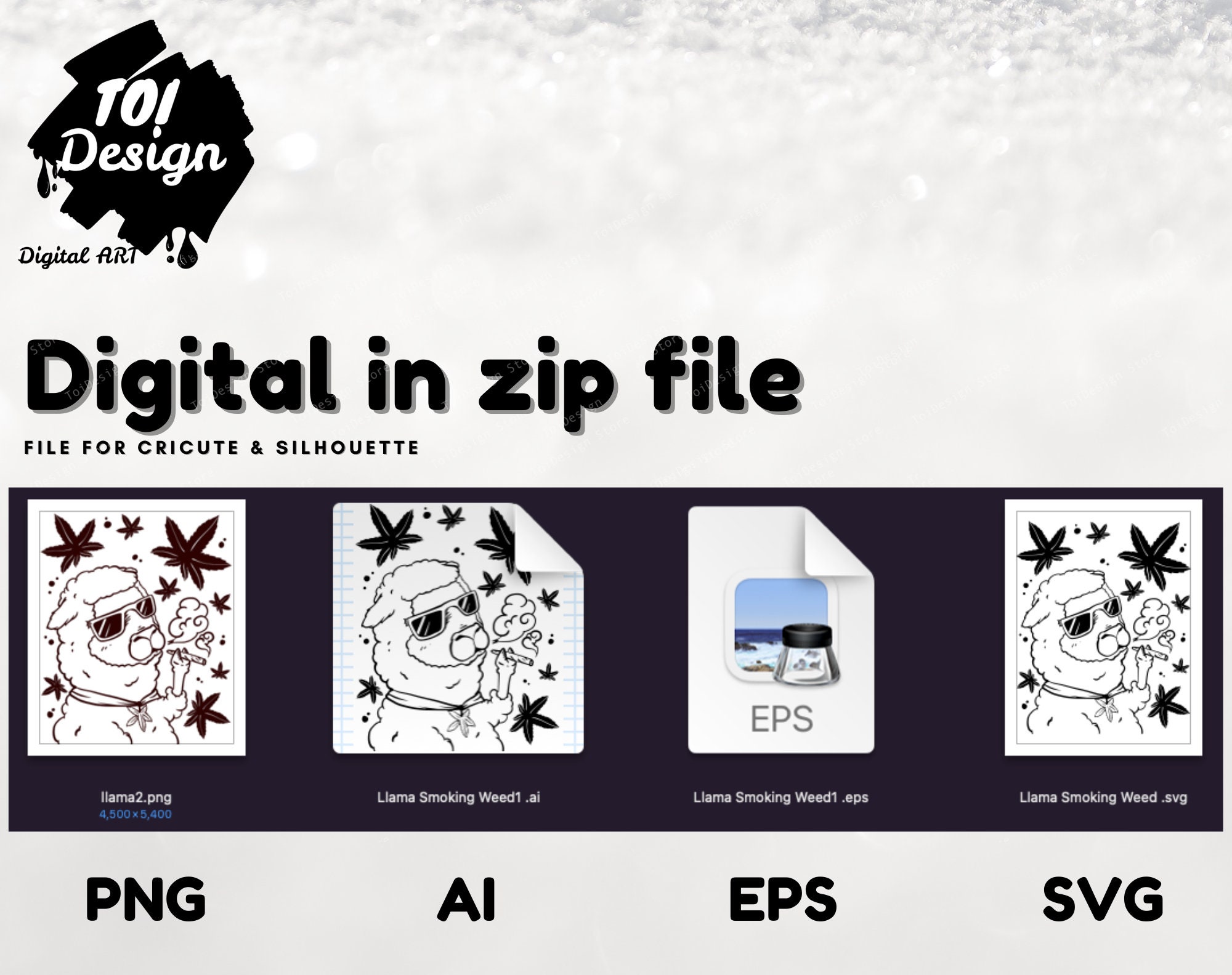 Llama Smoking SVG | Llama Stencil Svg | Cut File for Cricut Clipart ...