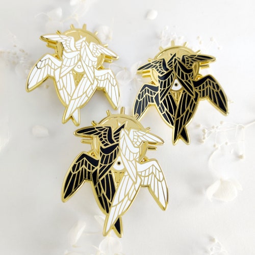 Seraphim Enamel Pin - Etsy