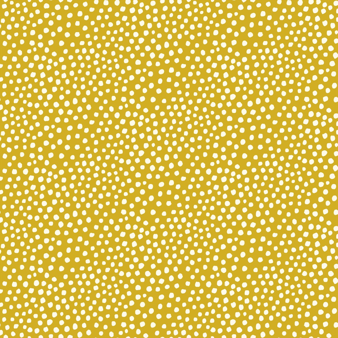 Figo Gold Dots Garden Jubilee by Phoebe Wahl - Etsy