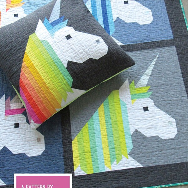 Unicorn Quilt - Etsy