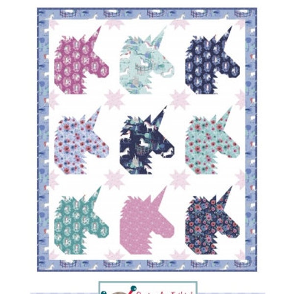 Unicorn Quilt Pattern - Etsy