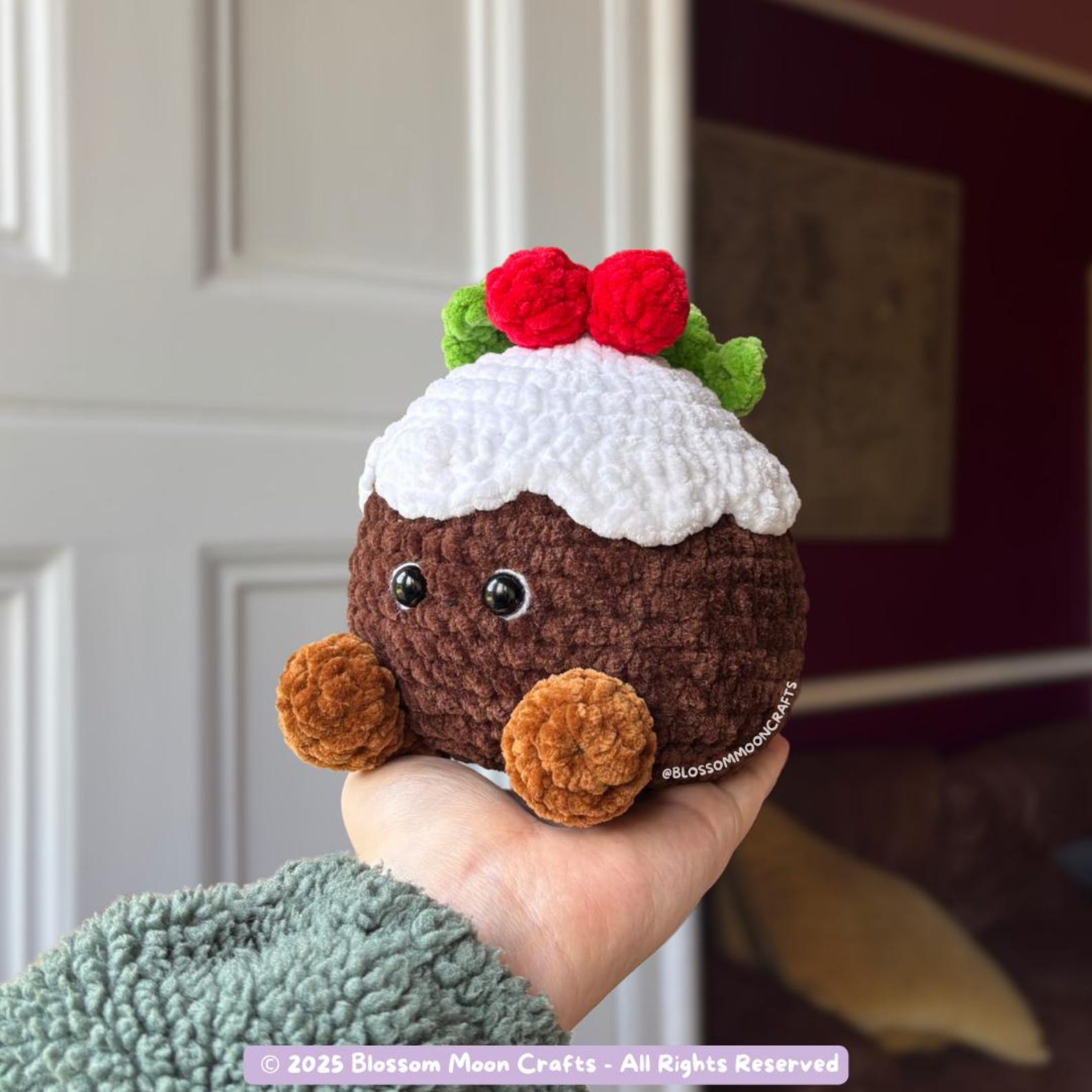 Christmas Pudding & Mince Pie Crochet Pattern Bundle - PDF Pattern - Etsy
