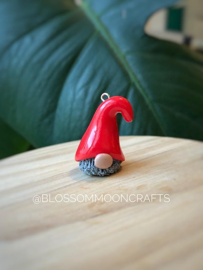 Mini Gnome Keyring/charm - Etsy