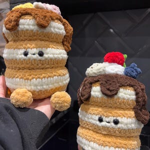 Pancake Stack Crochet Pattern - PDF Pattern - Etsy