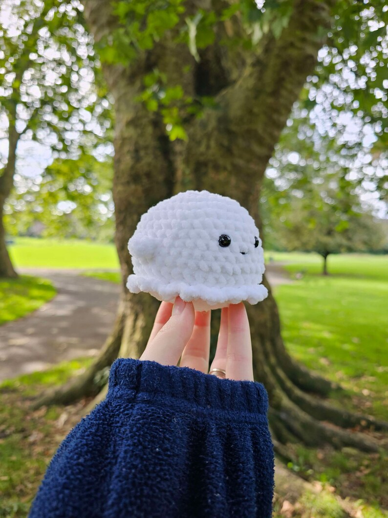 Ghost Plushie Handmade Crochet - Etsy