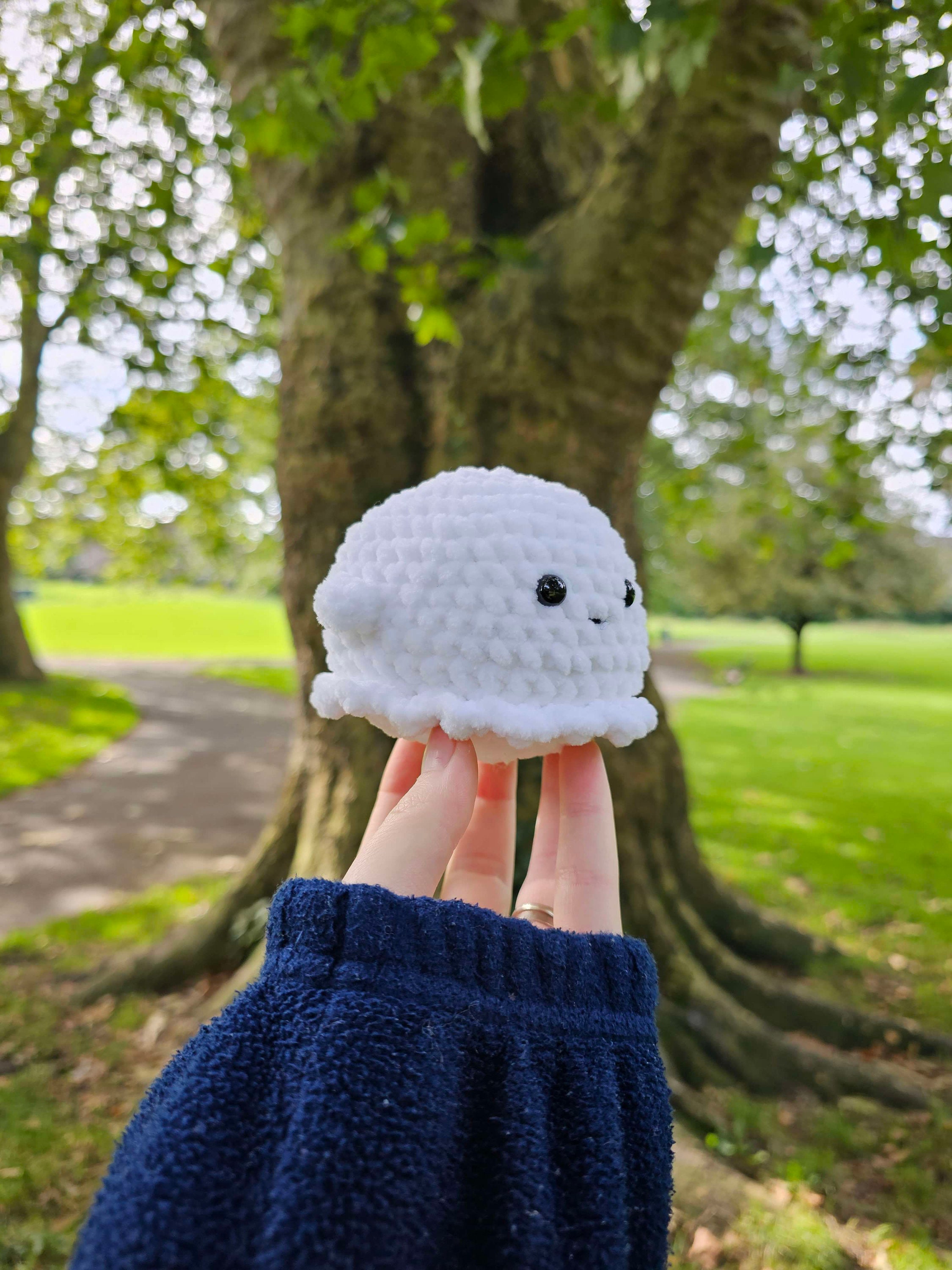 Ghost Plushie Handmade Crochet - Etsy