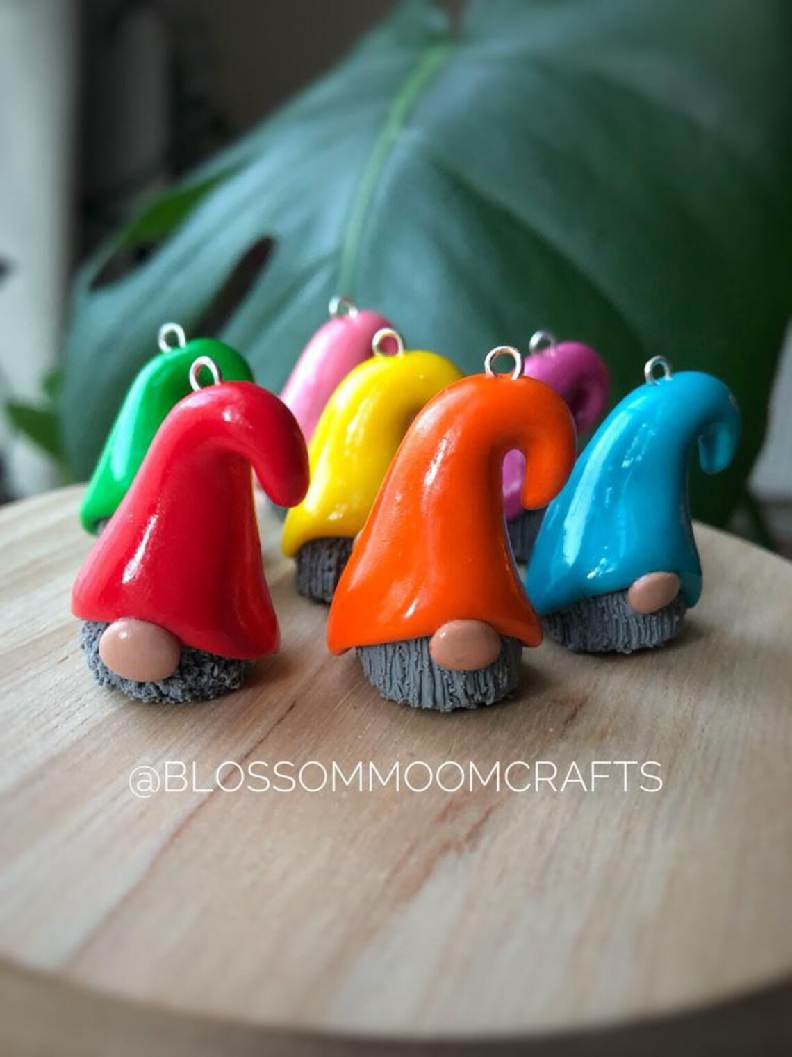 Mini Gnome Keyring/charm - Etsy