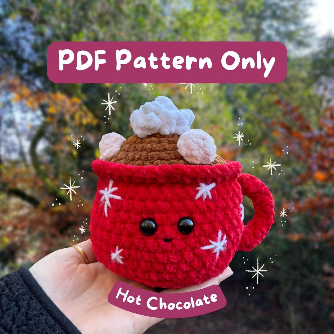 Hot Chocolate Crochet Pattern - Etsy