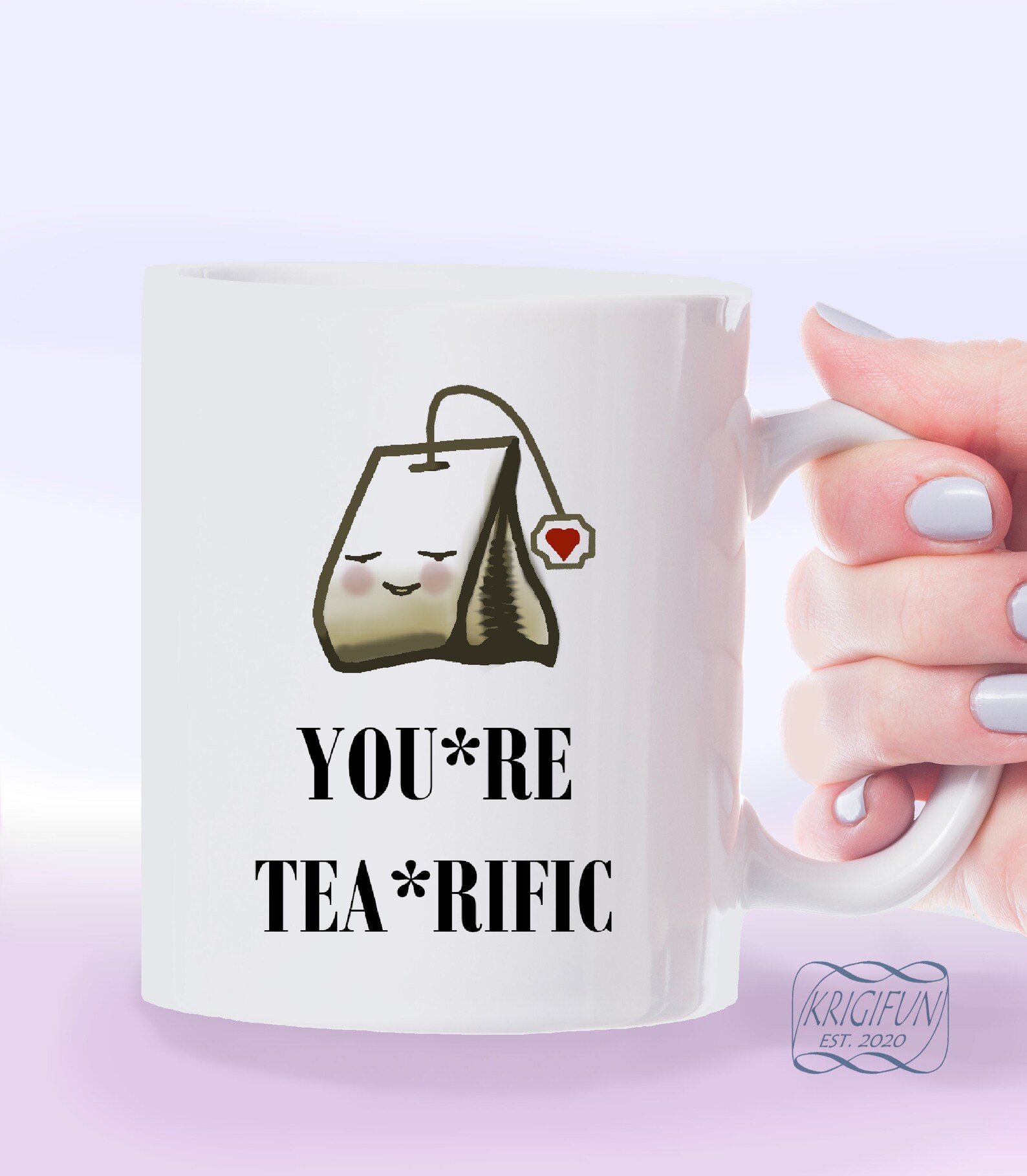 Cute and Funny 'you Are Tea-rific' or 'you Are My Bes-tea' Gift Mug ...