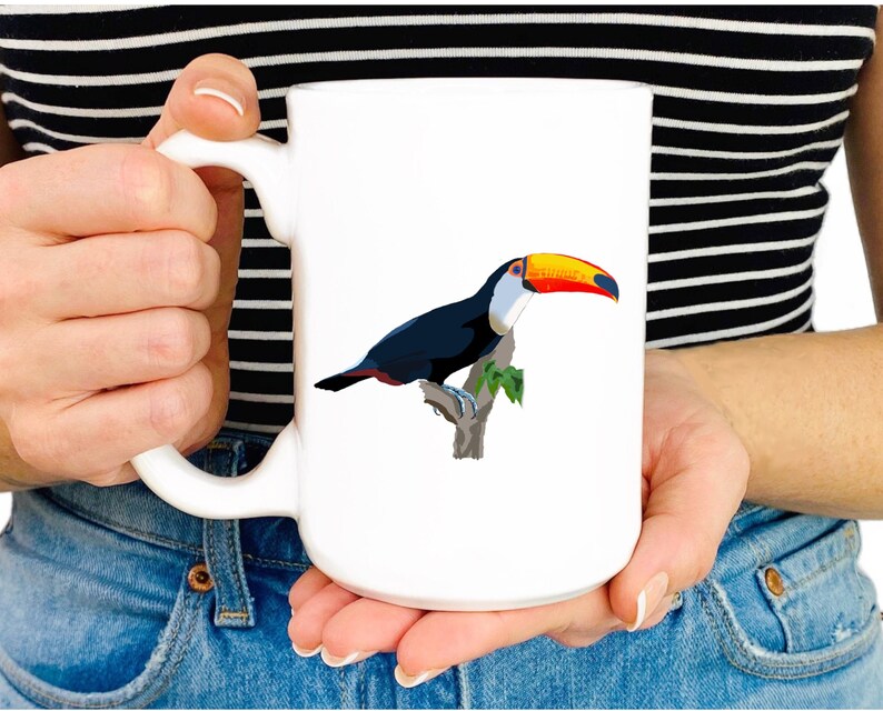 Toucan Mug, Toucan Gift, Bird Gift, Toucan Coffee Mug, Toucan Birthday ...