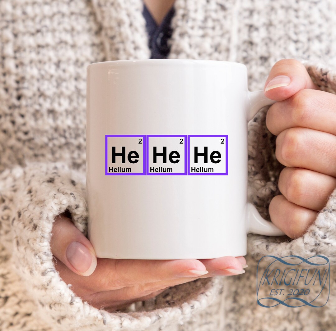 Laughing With Periodic Table of Elements, Hehehe Word Written With ...