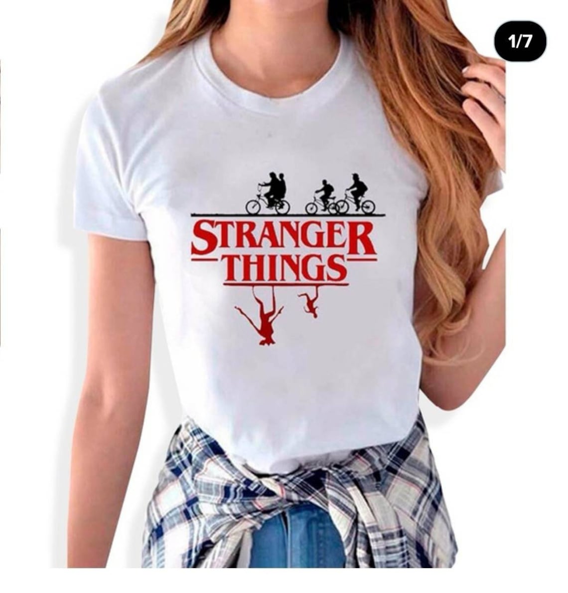 Stranger Things Shirts 100% Cotton fabric T-shirt / Stranger | Etsy
