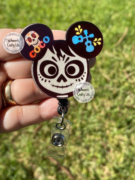 Coco Badge Reel Disney Badge Reel Nurse Badge Reel - Etsy