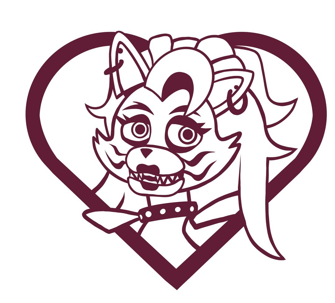 Five Nights at Freddy’s Glamrock Roxy Sticker Decal - Etsy