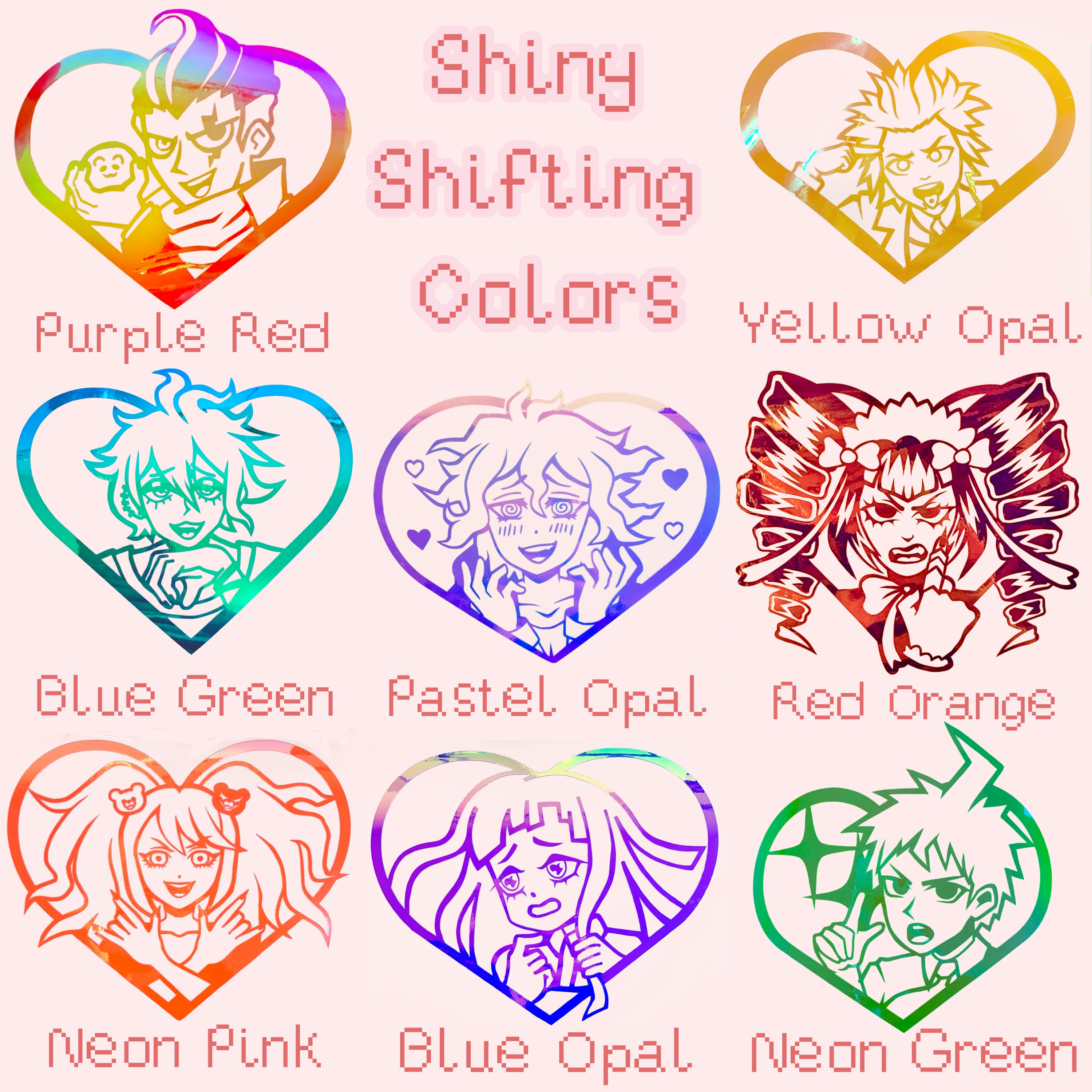 Servant Nagito Komaeda Danganronpa Decal Sticker - Etsy