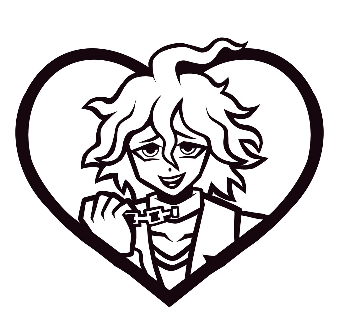 Servant Nagito Komaeda Danganronpa Decal Sticker - Etsy