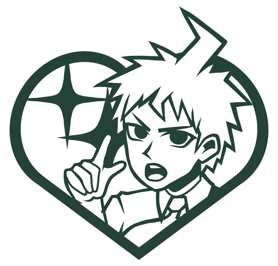 Hajime Hinata Danganronpa 2 Decal Sticker - Etsy