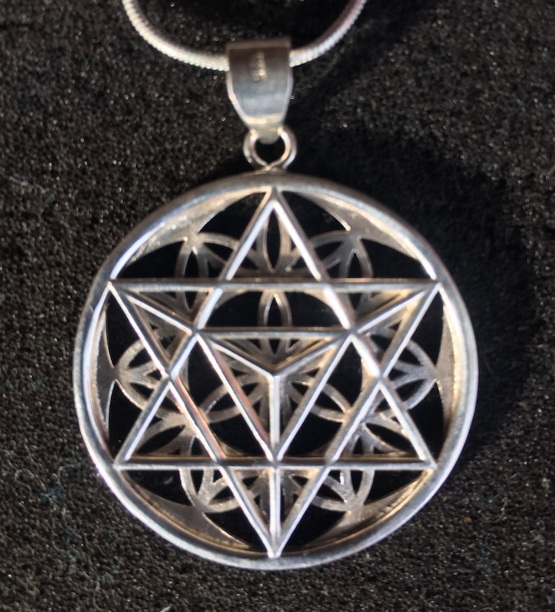 Perfect Female Merkaba on Seed of Life at the Other Side .all Sterling ...
