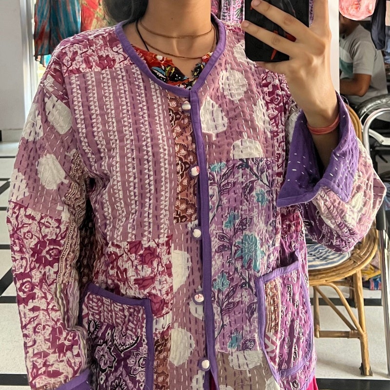 Kantha Jackets - Etsy