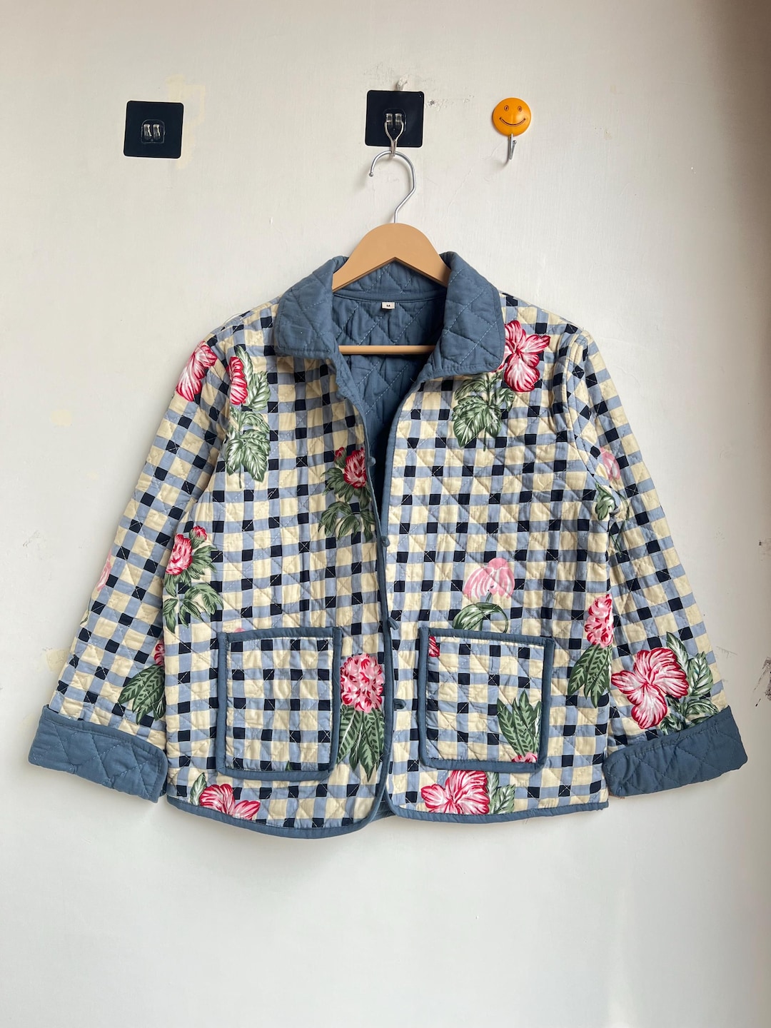 Indian 100% Handmade Cotton Jacket, New Style Cotton Quilted Jacket ...