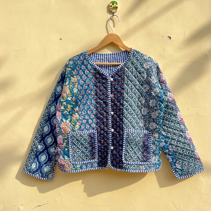Patchwork Jacket - Etsy