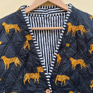 Black Tiger Print Kimono Style Jacket New Jacket ...women Clothing ...