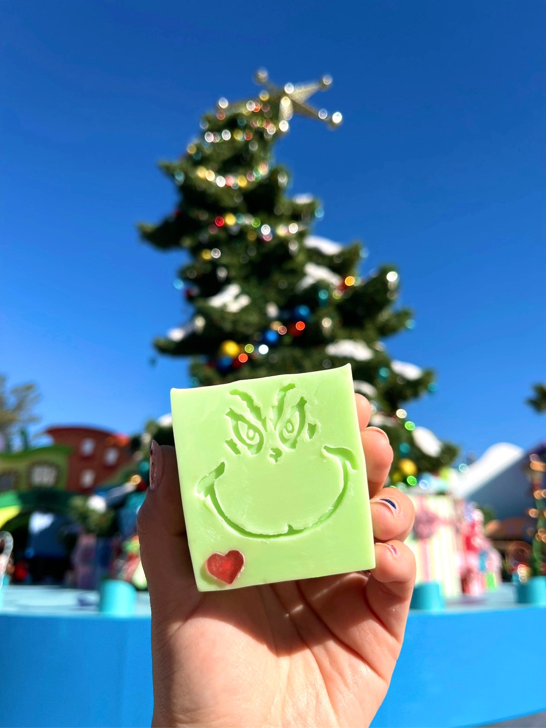Grinch Body Bars / Grinch Soap Bars / Holiday Collection / Handcrafted ...