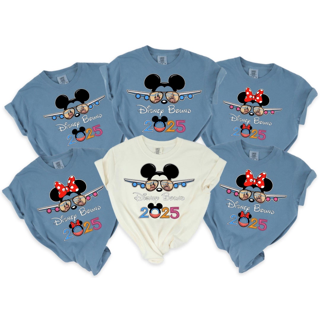 Comfort Colors® Disney Bound 2025 Shirts, Disney Family Shirt, Disney ...