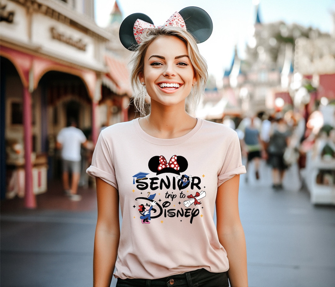 Custom Senior Trip to Disney Shirt, Graduation Shirt, Class of 2025 ...
