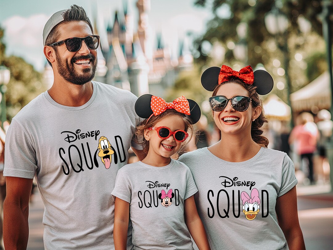 Disney Squad Shirts, Mickey and Minnie Shirts, Mickey & Friends Shirt ...