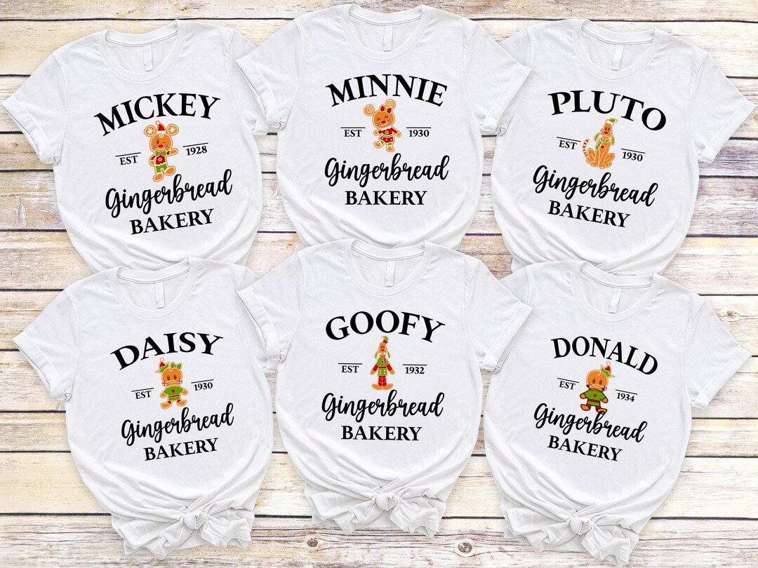 Custom Family Christmas Gingerbread Shirt, Personalized Family ...