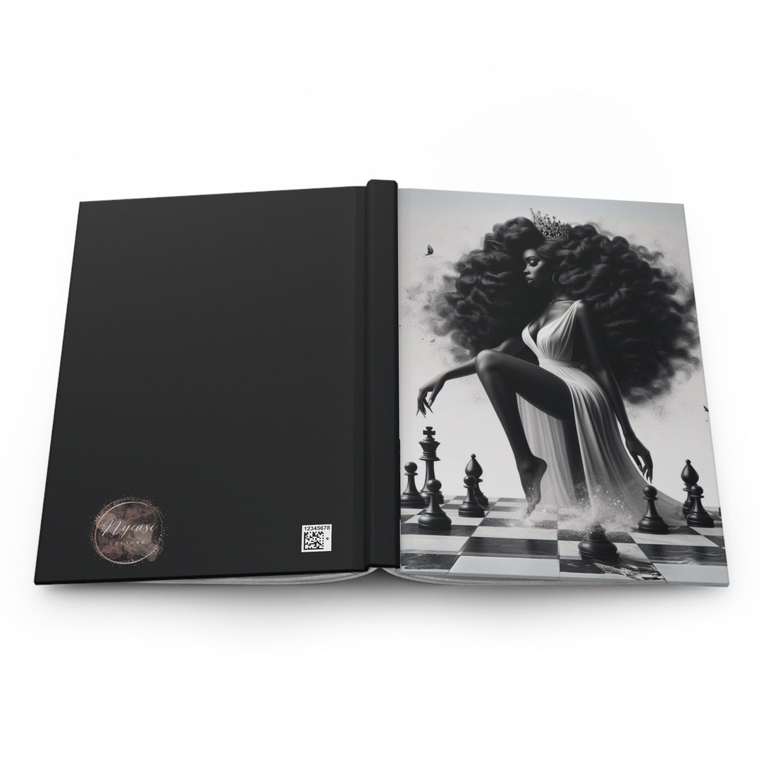 Hardcover Matte Journal, Journals for Black Women, African American ...