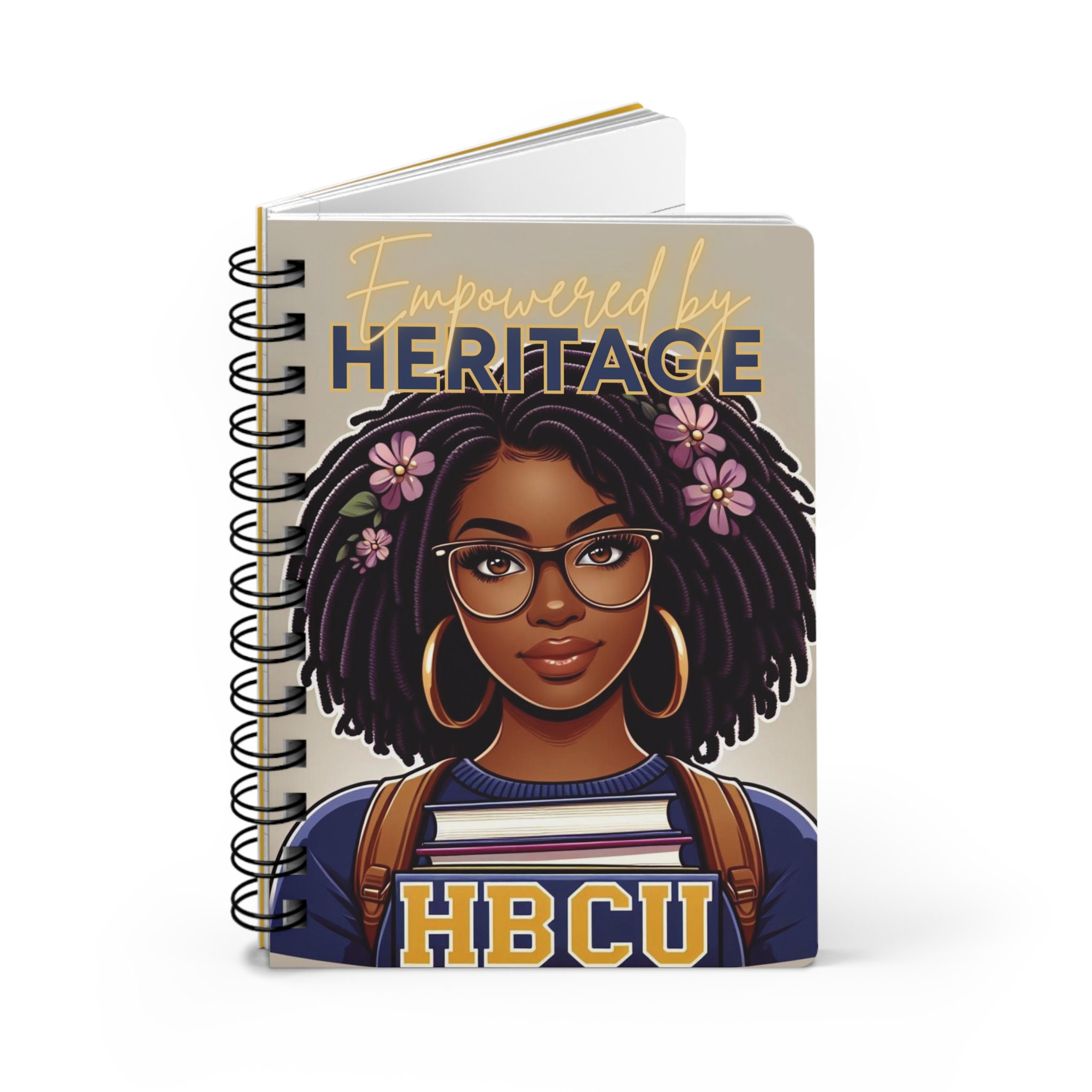 Spiral Bound Journal, Journals for Black Girls, HBCU Journals ...