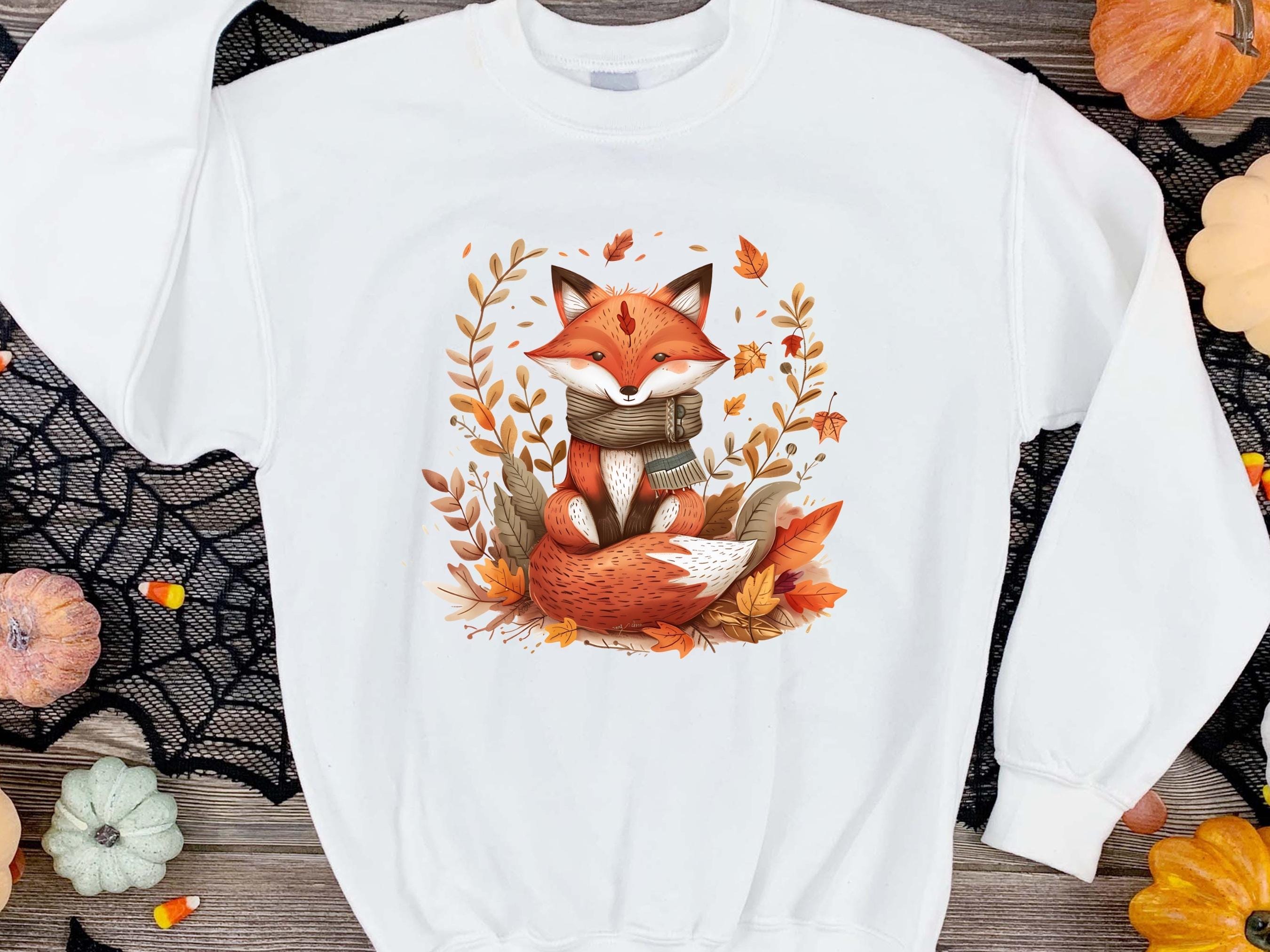 Fall Fox Clipart Watercolor Cute Fox Png Autum Fox Clipart Fox Png ...
