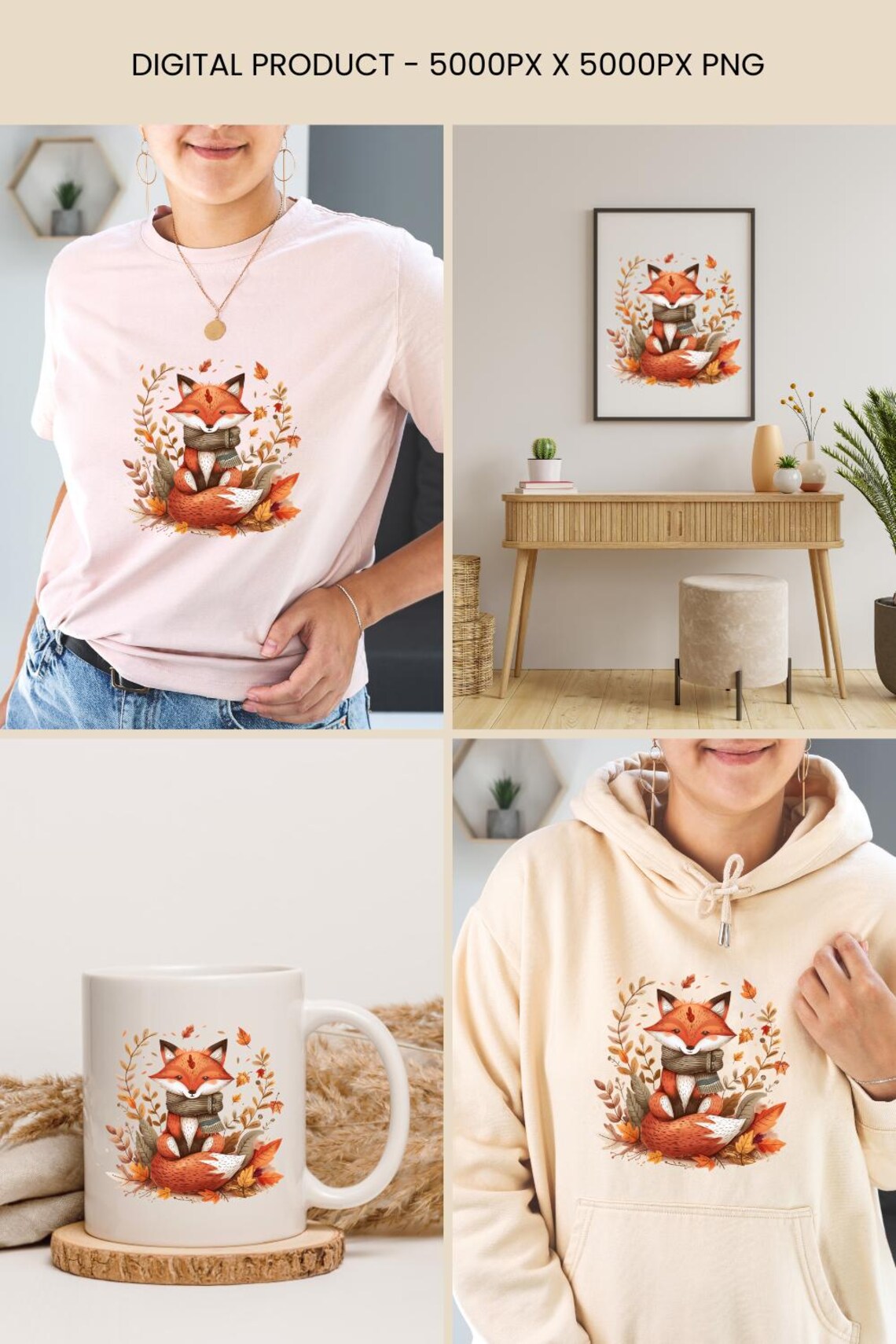 Fall Fox Clipart Watercolor Cute Fox Png Autum Fox Clipart Fox Png ...