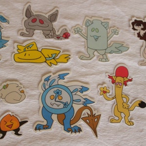 BFDI All Characters Chibi Sticker Set - Etsy