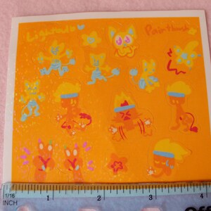 Inanimate Insanity Fan Made Paintbrush and Lightbulb Doodle Sticker ...