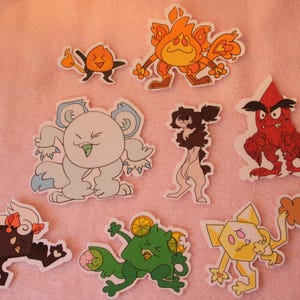 BFDI All Characters Chibi Sticker Set - Etsy Canada