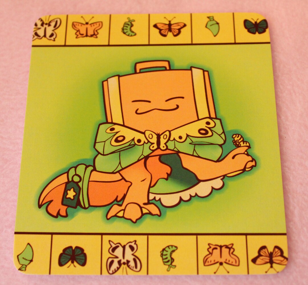 Inanimate Insanity Fan Made Suitcase Butterfly Art Print - Etsy