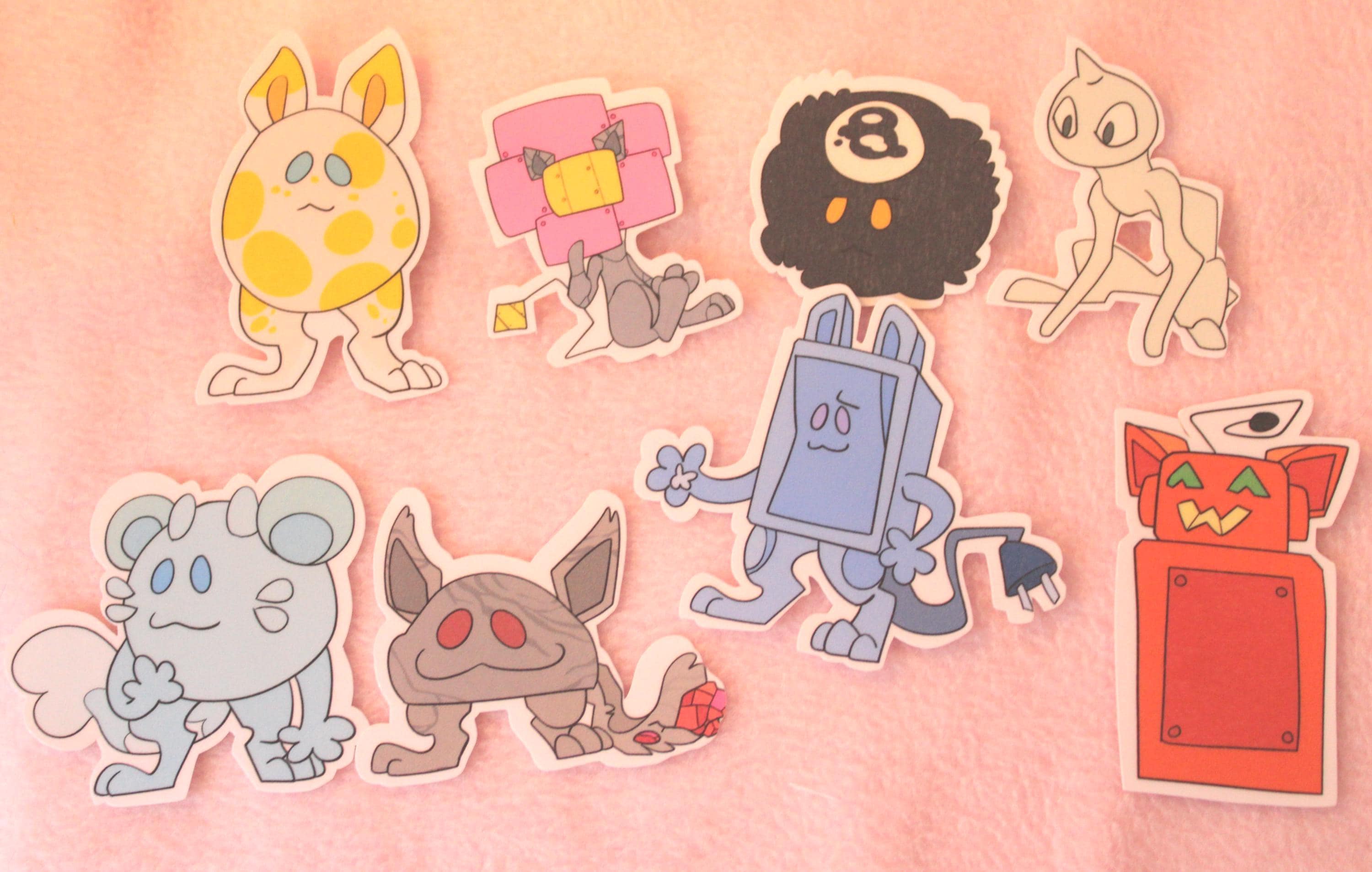 Chibi BFDI 2023 Sticker Pack | Fan Made Battle for Dream Island ...