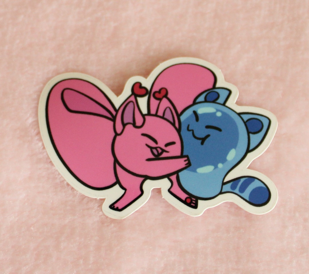 Inanimate Insanity Fan Made TBD bot and Goo Hug Sticker - Etsy