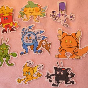 BFDI All Characters Chibi Sticker Set - Etsy Canada