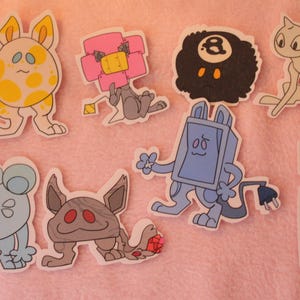 BFDI All Characters Chibi Sticker Set - Etsy Canada